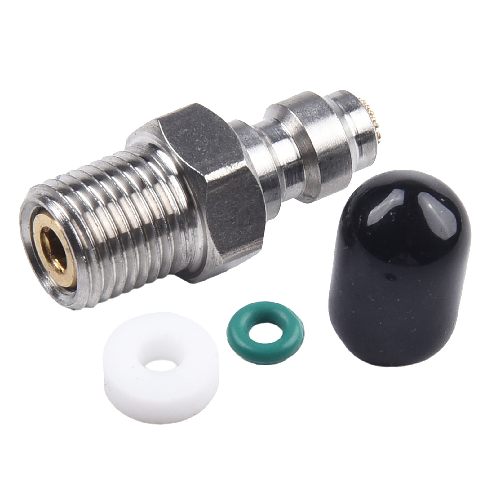8Mm -Way Valve Filled Pacifier Stainless Steel Quick Connector Male 1 ...
