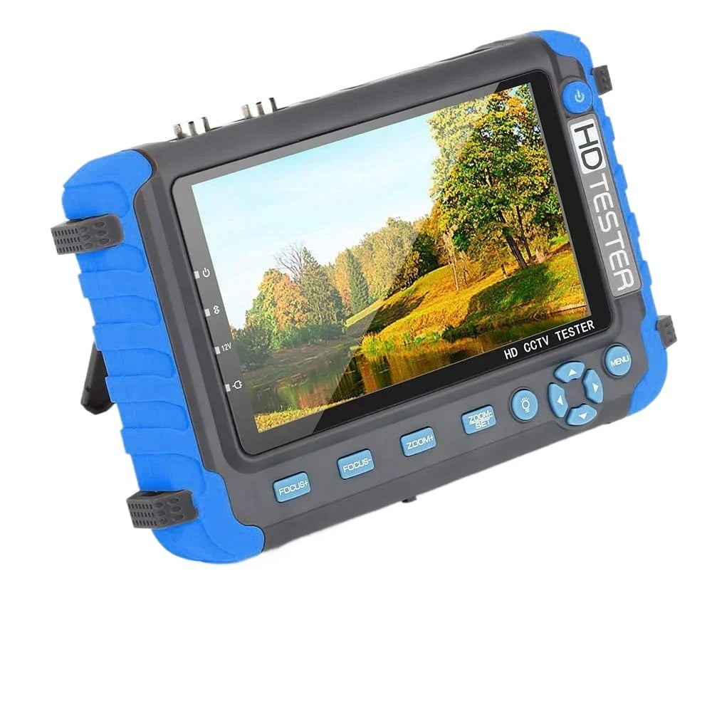 8MP 4K CCTV Tester Security Camera 5 Inch TFT LCD Monitor For 4 IN 1 ...