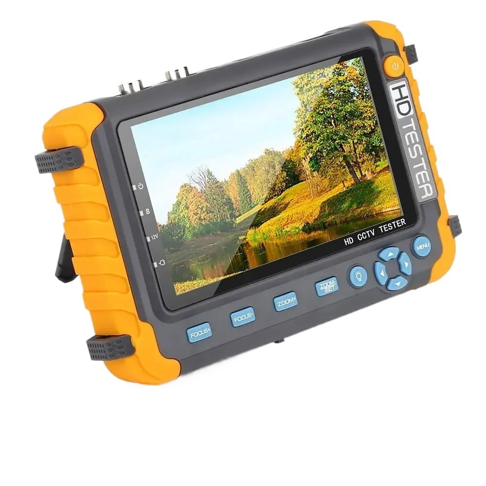 8MP 4K CCTV Tester Security Camera 5 Inch TFT LCD Monitor For 4 IN 1 ...