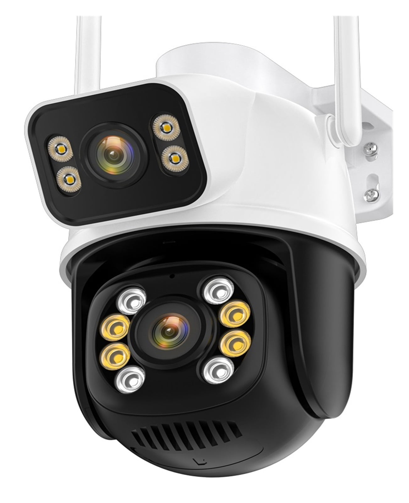 8MP 4K HD IP Camera Outdoor Dual Lens With Dual Screen Ai Auto Tracking ...