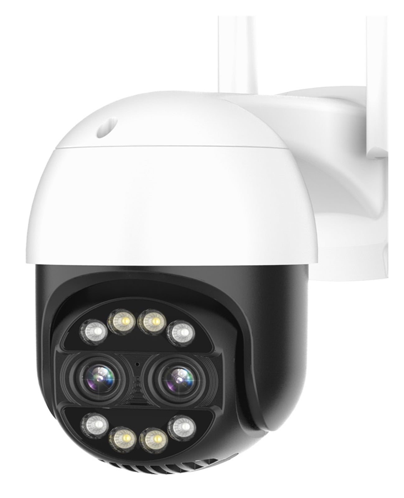 8MP 4K PTZ IP Camera 8x Hybrid Zoom 2.8+12mm Dual Lens Camera Auto ...