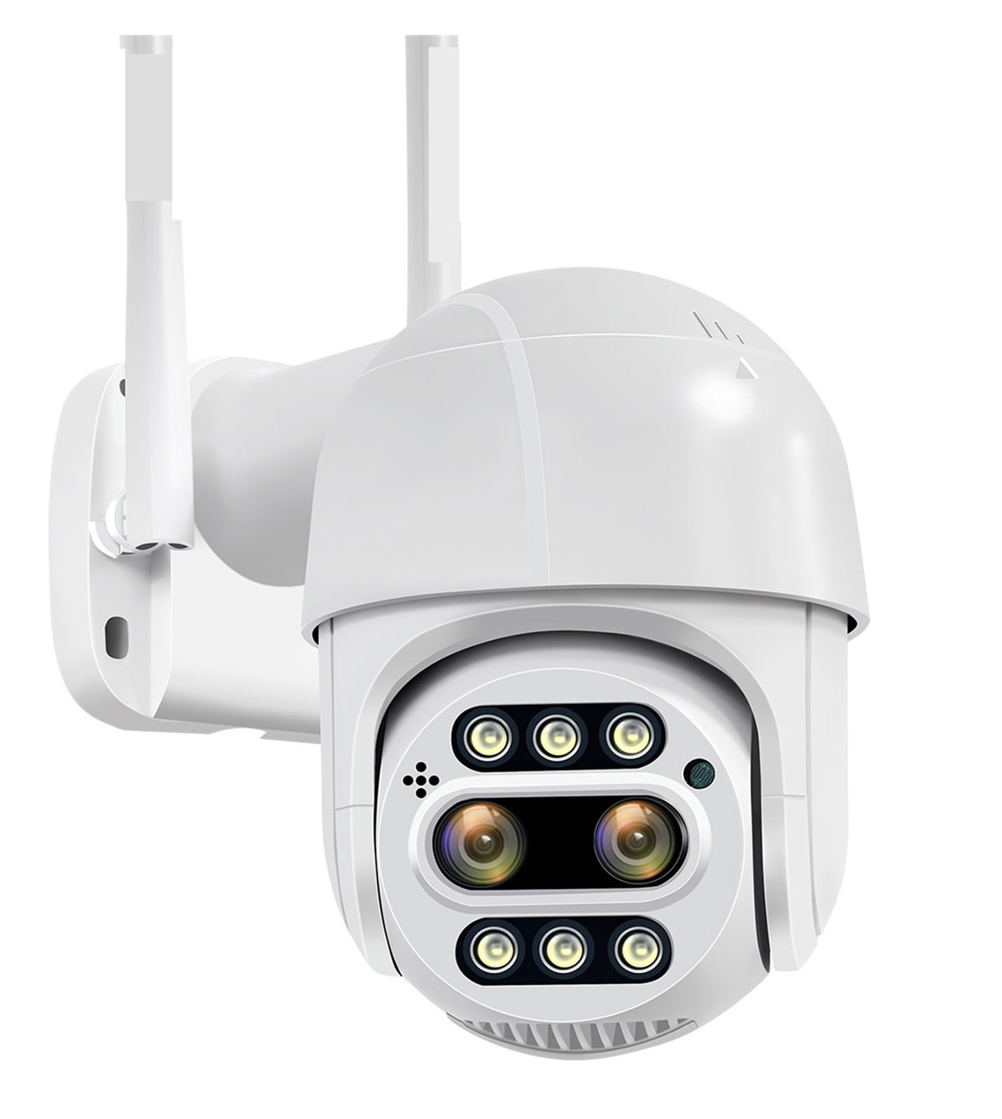 8MP 4K PTZ IP Camera 8x Zoom Dual-Lens Human Detect CCTV Camera Outdoor ...