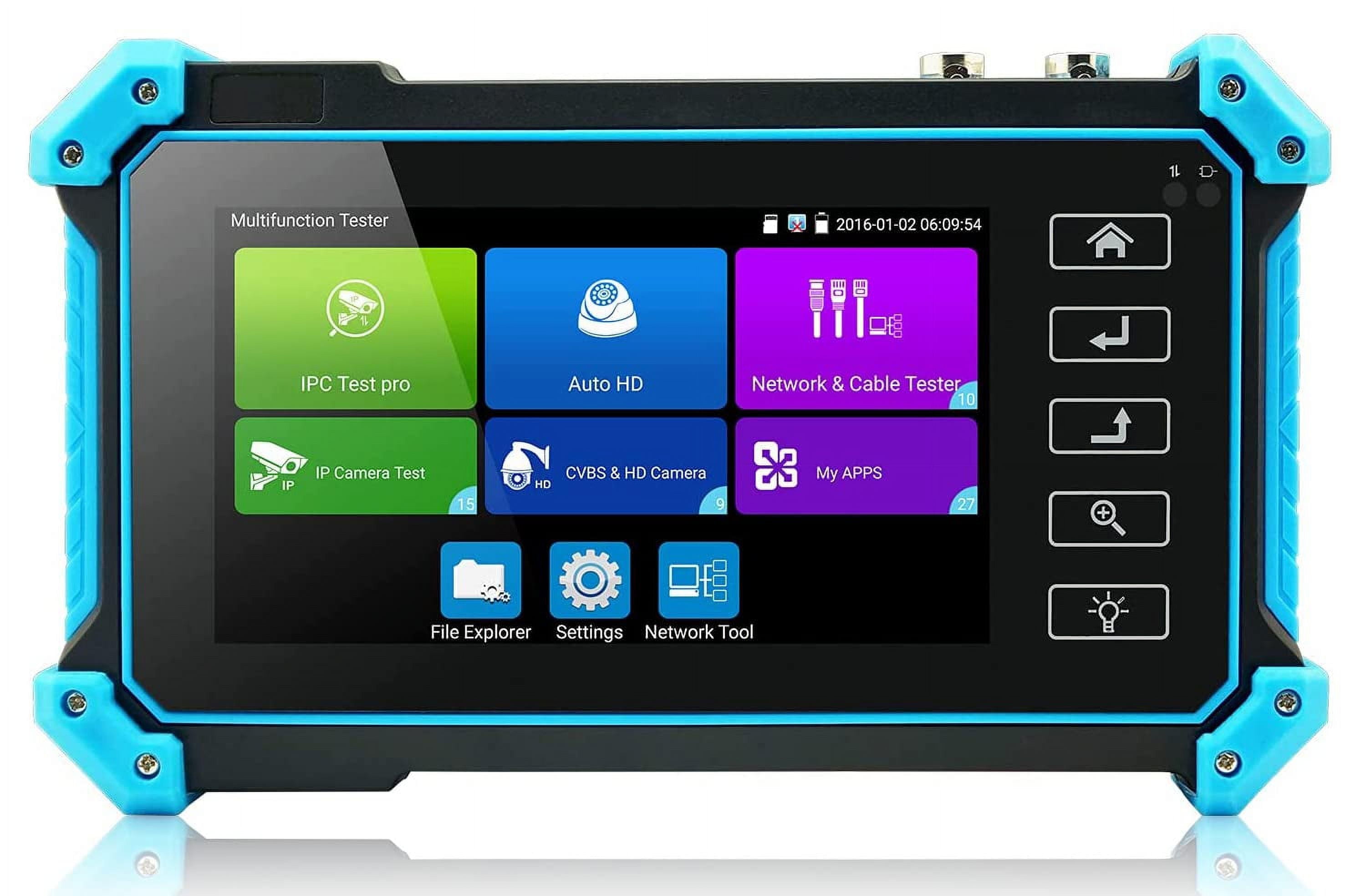 8MP 5 in 1 AHD CVI TVI CVBS IP Camera Tester Monitor, 8MP HD Display ...