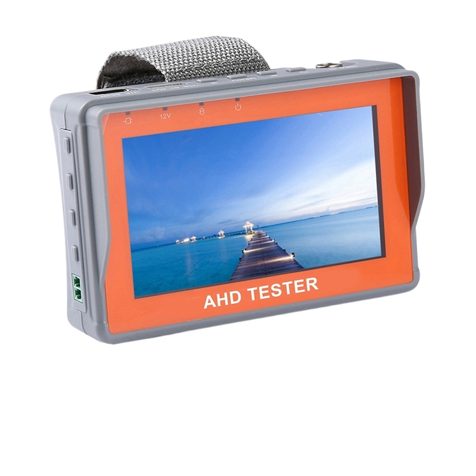 8MP CCTV Tester 5 Inch Camera Monitor 4K AHD/CVI/TVI CVBS Analog ...