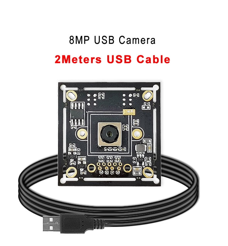 8MP IMX179 Sensor Autofocus Camera with USB2.0 Support UVC OTG Plug and ...