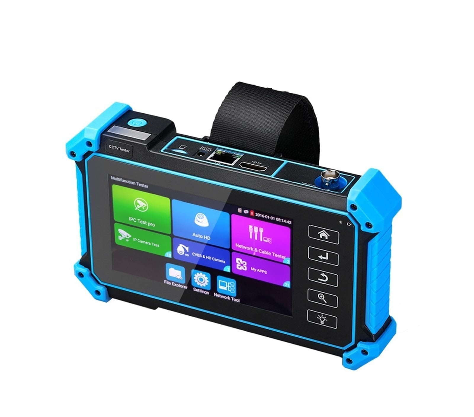 8MP IPC Tester AHD CVI TVI CVBS Analog Monitor CCTV Tester H.265/H.264 ...