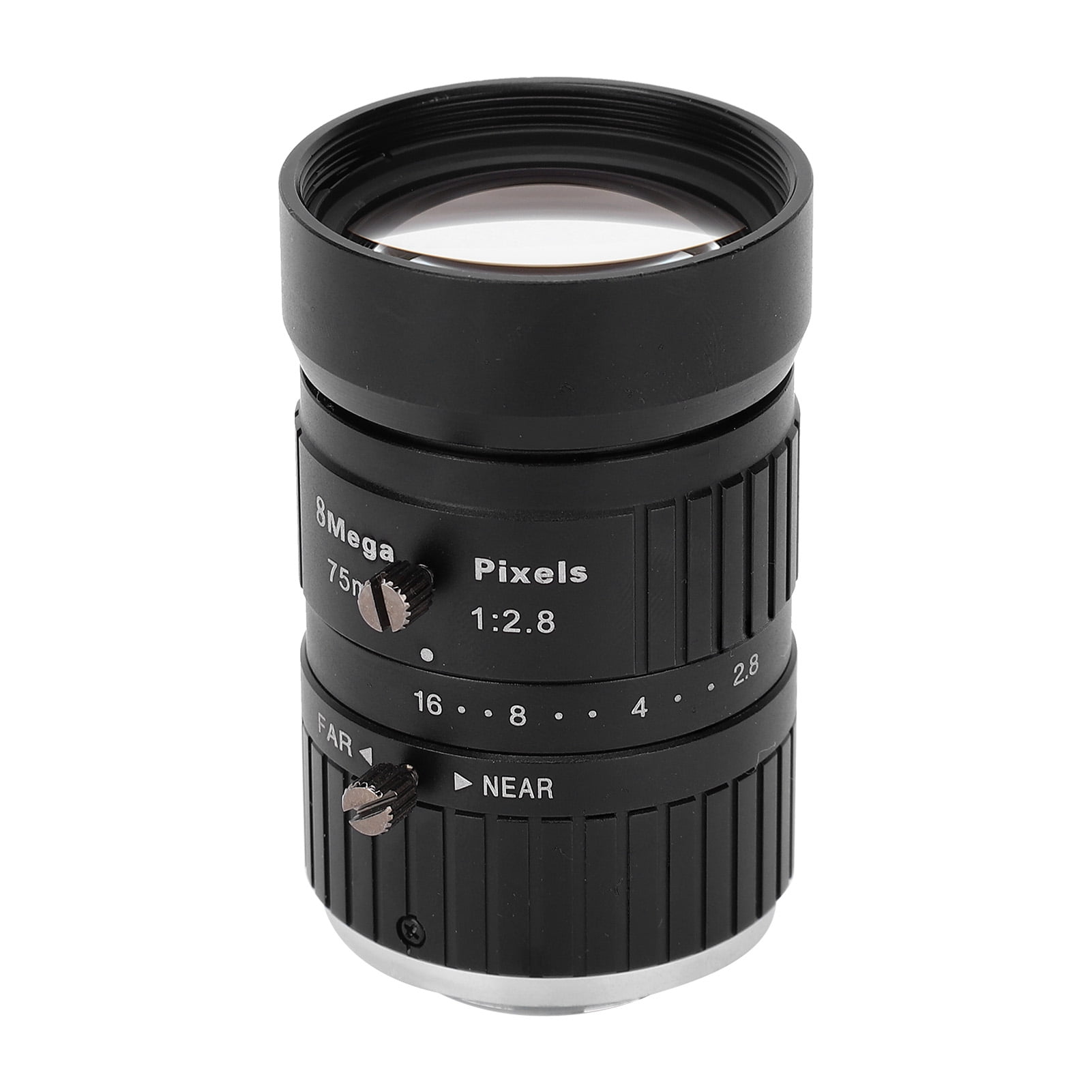 8MP Lens C Mount 75mm Focal Length 1in Image Format Manual Aperture for ...