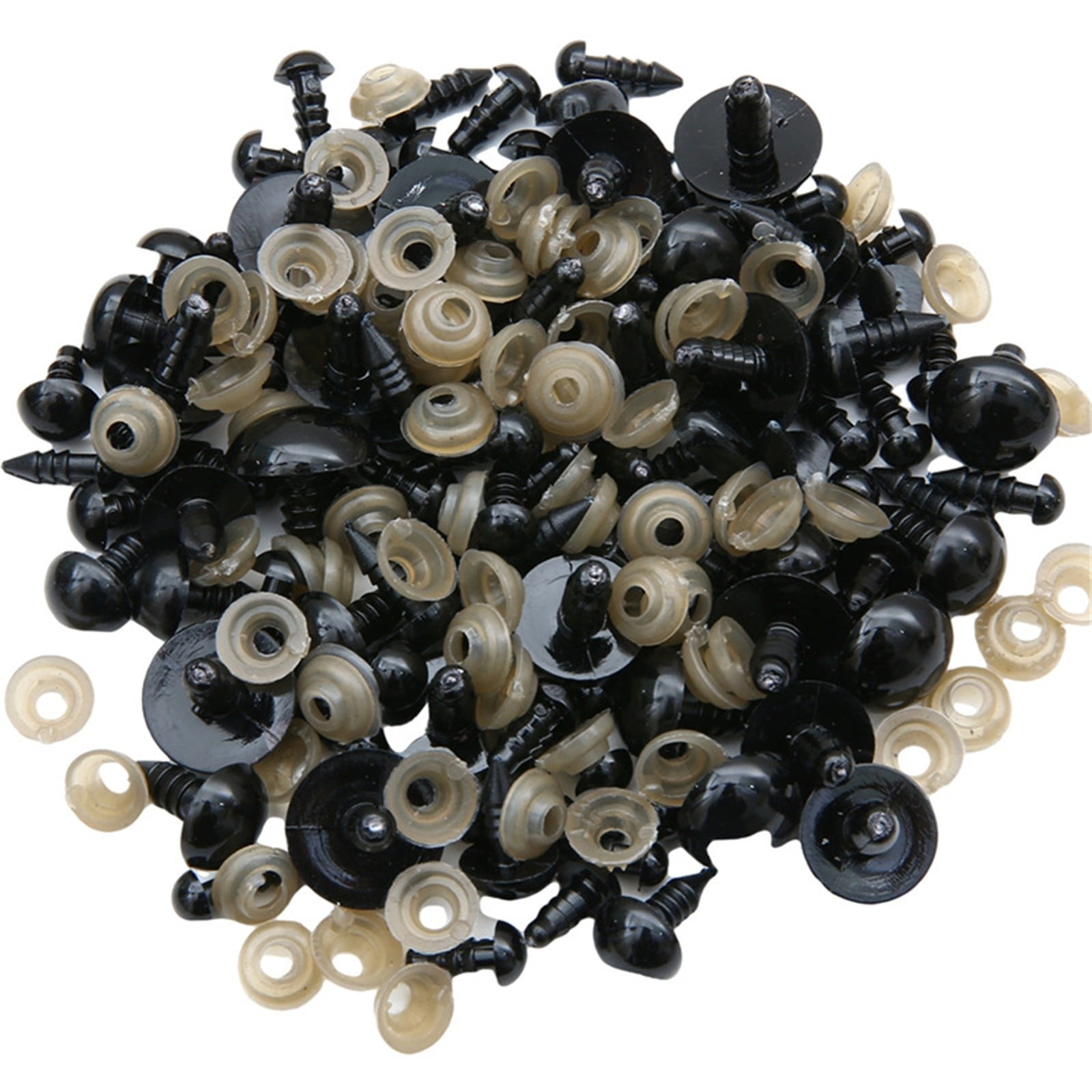 8Mm 50Pcs Animal Eye Accessories Diy Toy Eyes Acrylic Movable Eye Beads ...