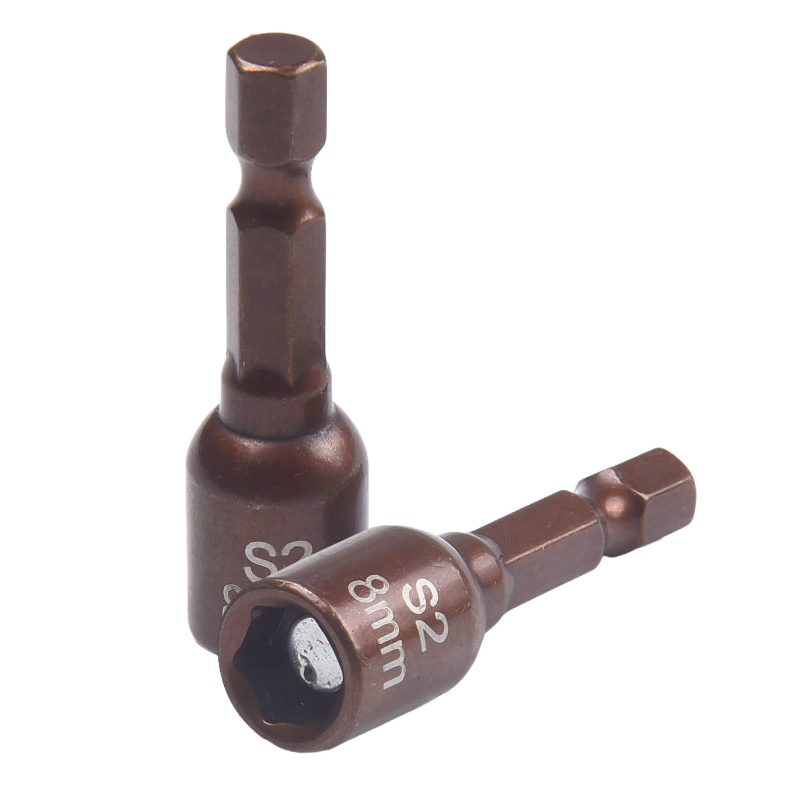 8Mm Magnetic Nut Screwdriver Socket Bit Hex Shank Driver Adapter Socket ...