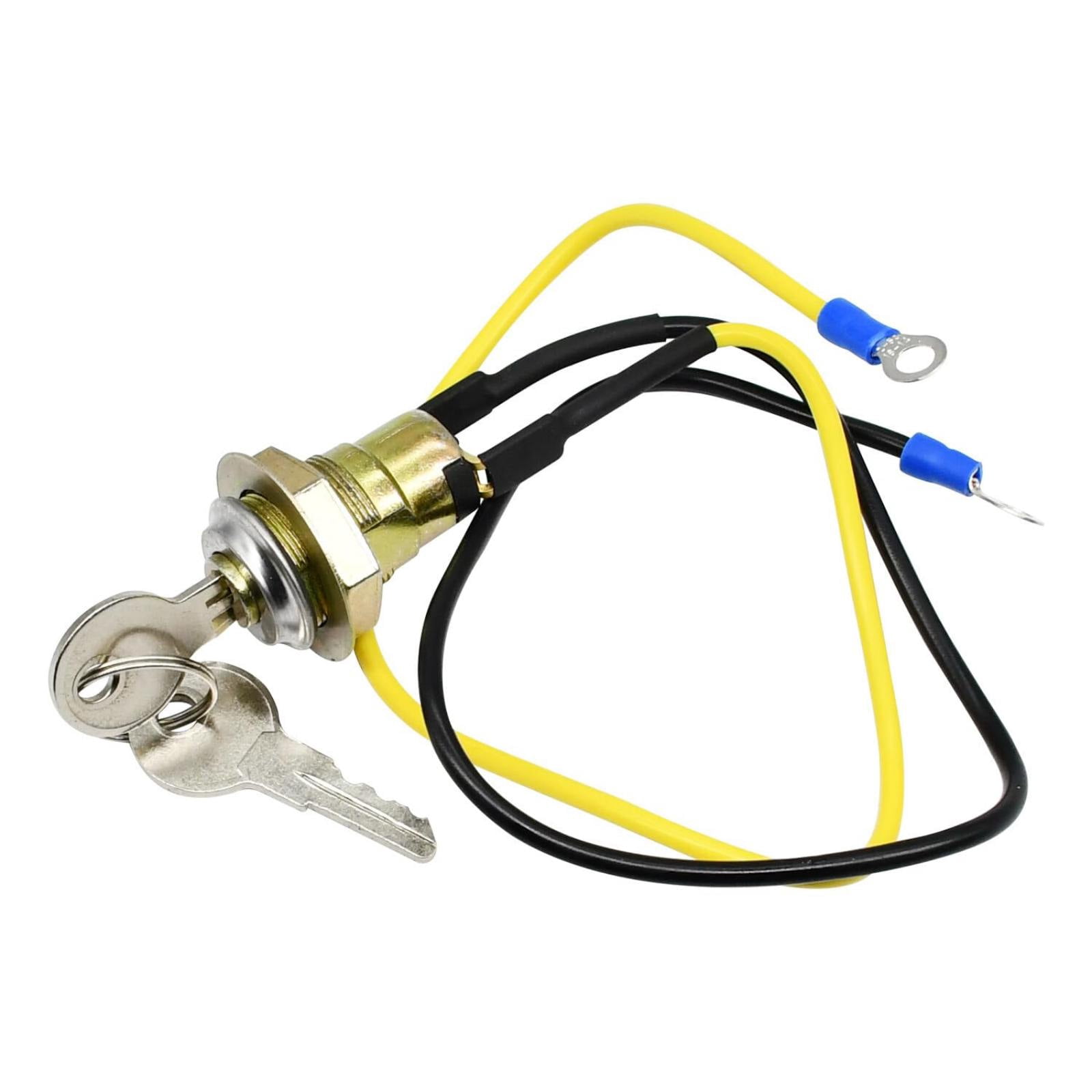 8N3679C Ignition Key Switch 2 Wires Compatible For Ford Tractor 2N 8N ...