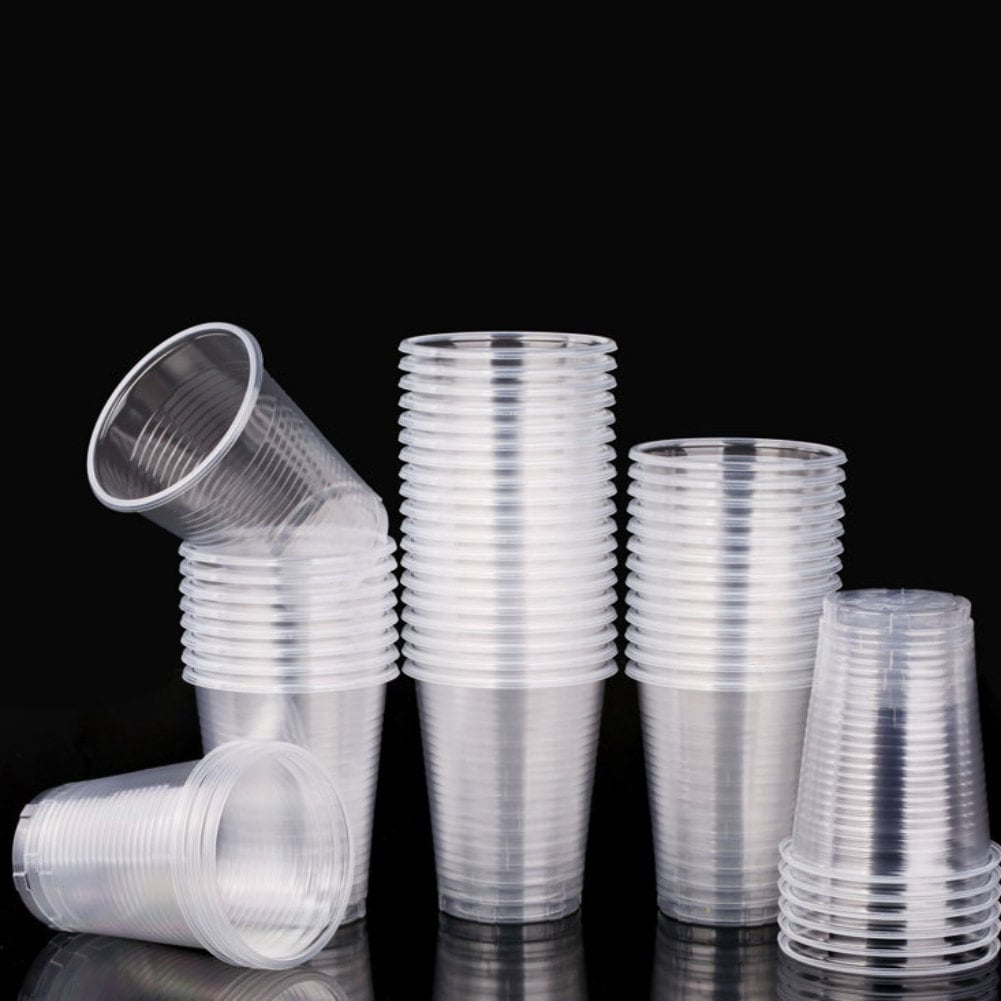 8Oz Clear Disposable Cups Plastic Cups for Party, - Walmart.com