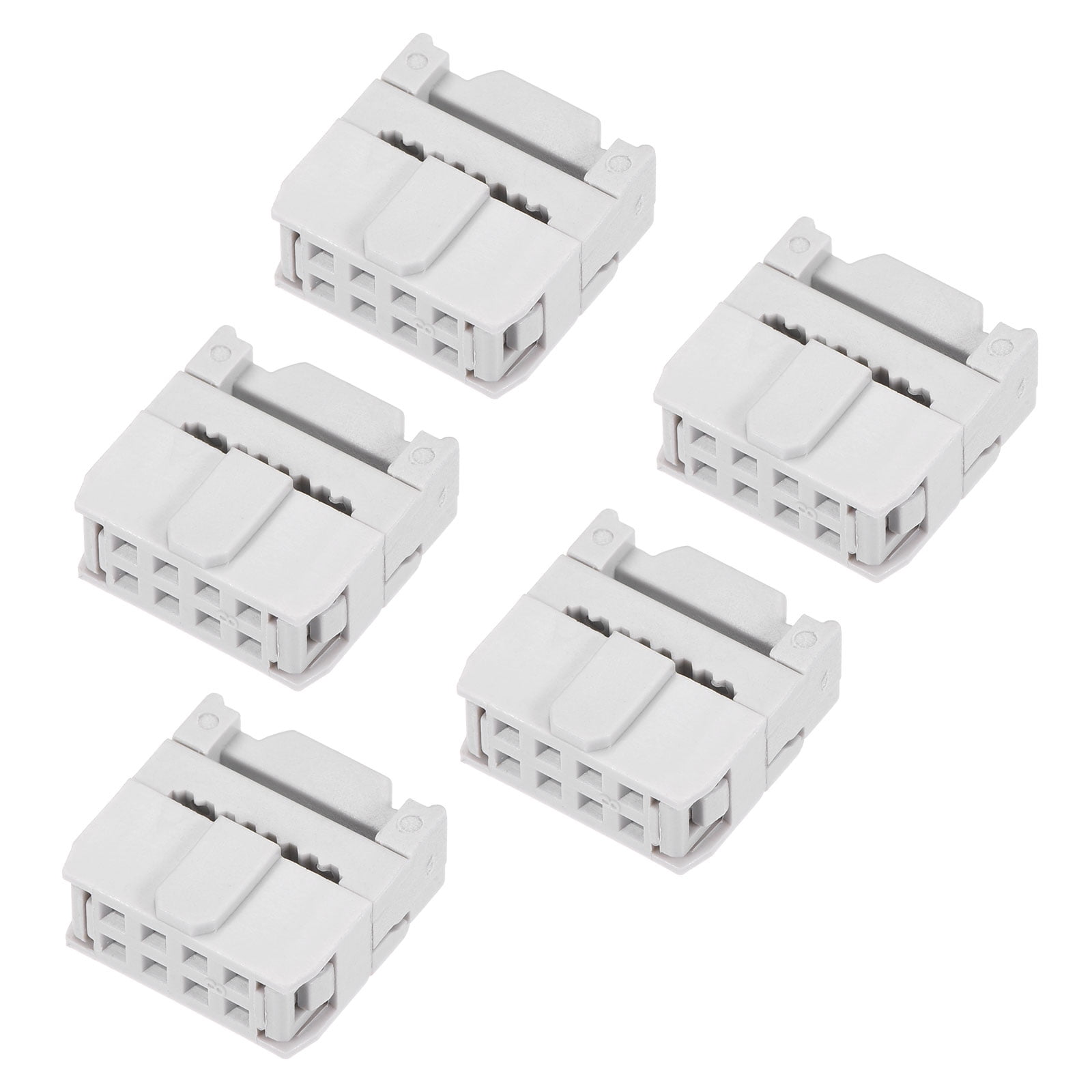 8P Dual Rows 2.54mm Pitch Transition Plug Socket for Flat Ribbon Cable ...