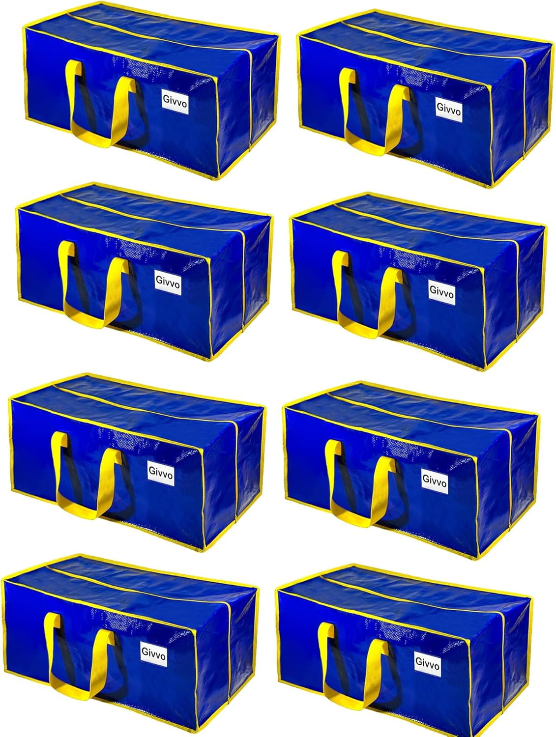 8P Extra Large Moving Bags, Heavy Duty Moving Bags for Clothes ...