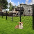 8PC 5FT Fence Posts,Metal Fence Poles U Post Sturdy Duty Fence Stakes ...