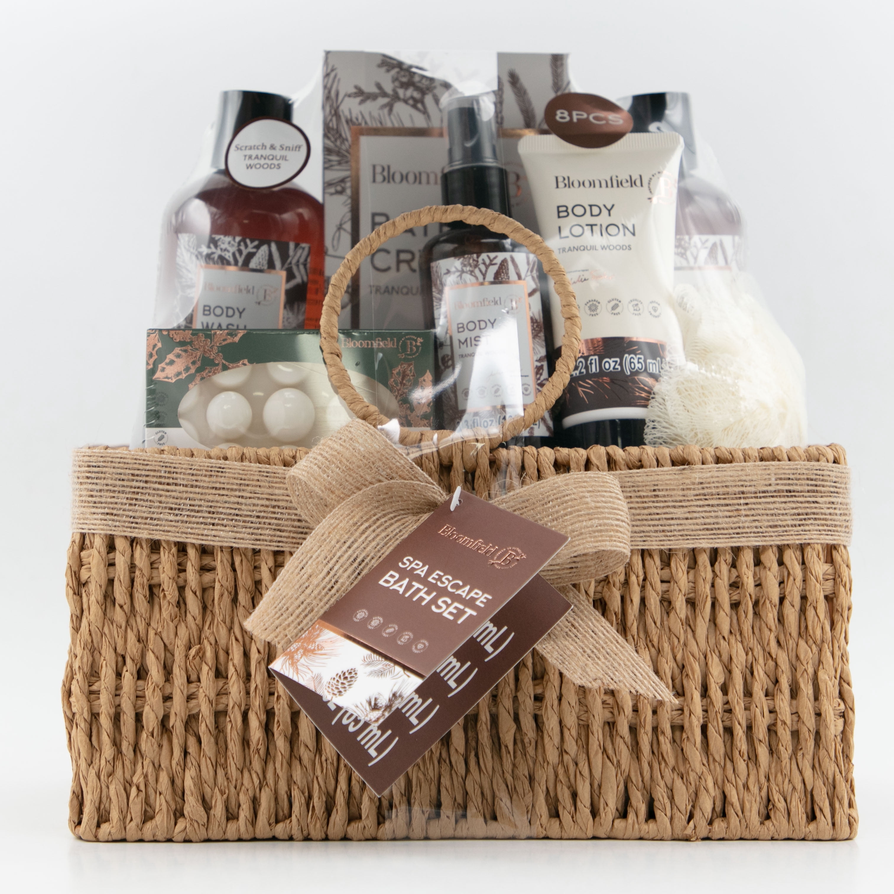 Bloomfield Brand Spa Escape Bath Set, 8 Piece, Adult - Walmart.com