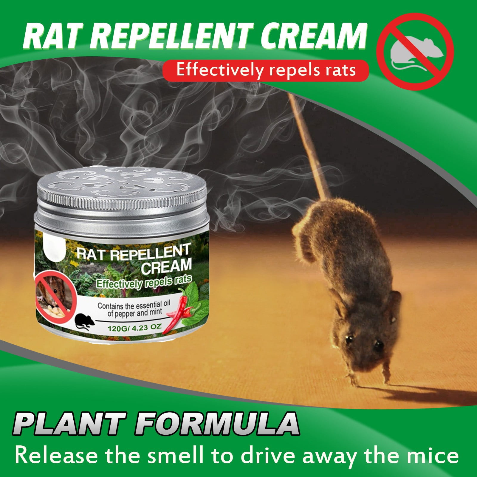 8PC Peppermint Oil To Repel Mice And Rats, Rodent Repellent Mouse ...