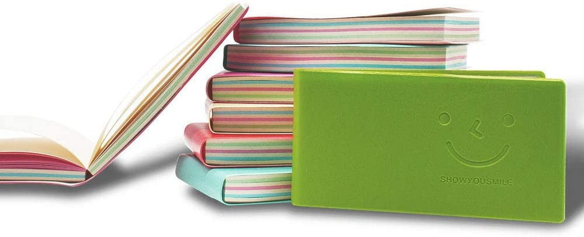 WSNIJFU 8PC Pocket Notebook, Mini Smiley Diary Notepads with Imitation ...