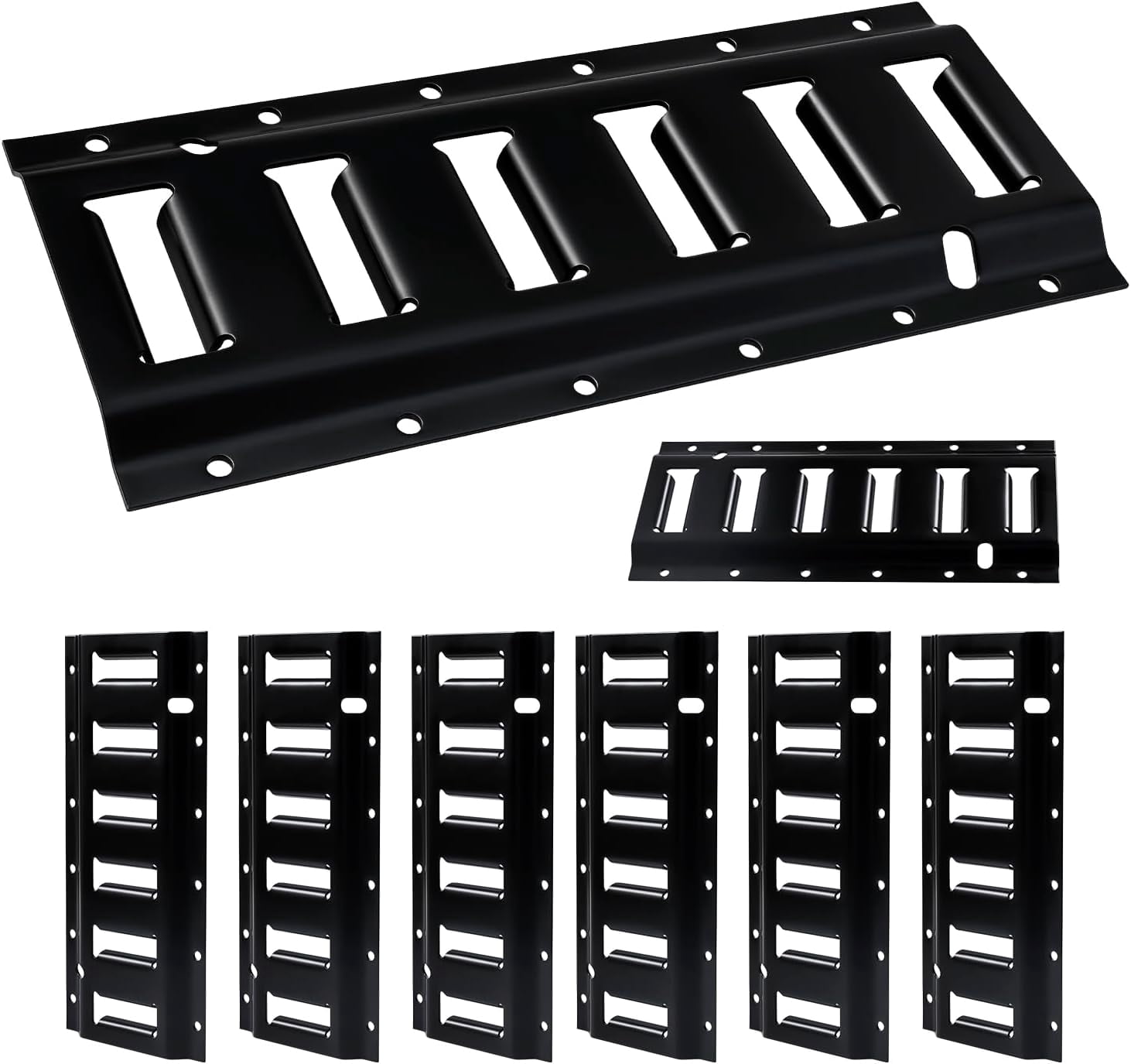 8PCS 1' E-Track Tie Down Rails Kit Used as Tie Down Anchor Point for ...