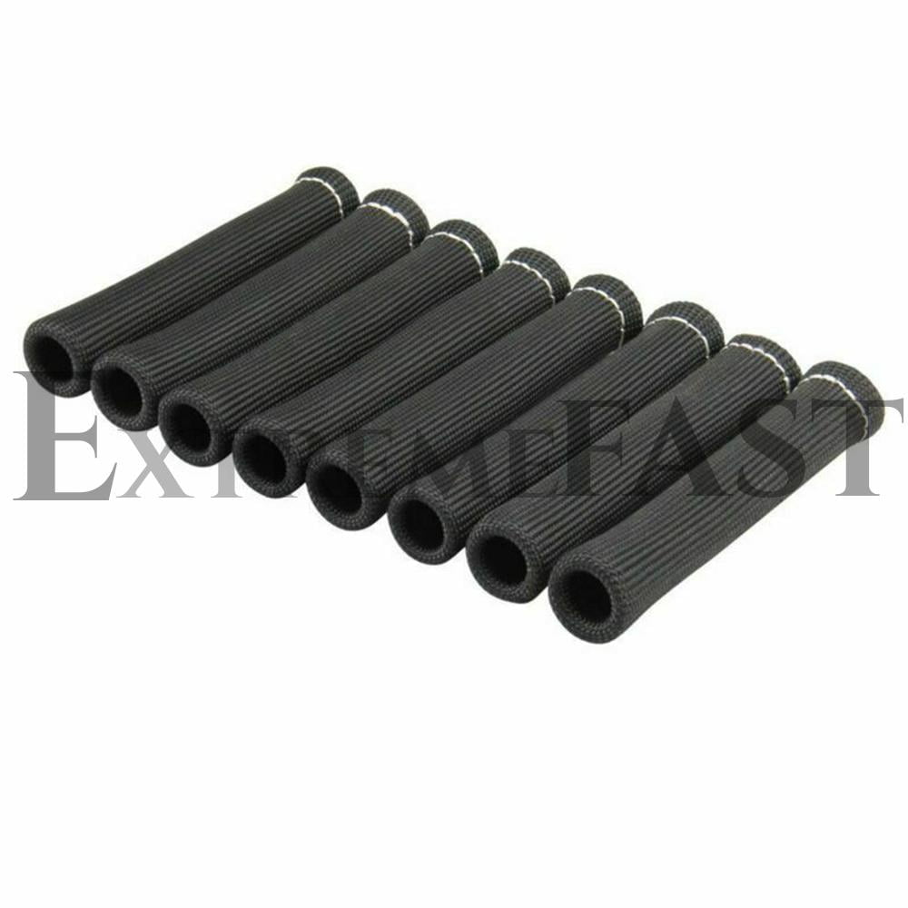 8PCS 2500° Spark Plug Wire Heat Shield Protector Boots for LS1 LS2 ...