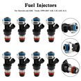 8PCS 25348180 Fuel Injectors 881693002 RA087006 For Chevy MerCruiser ...