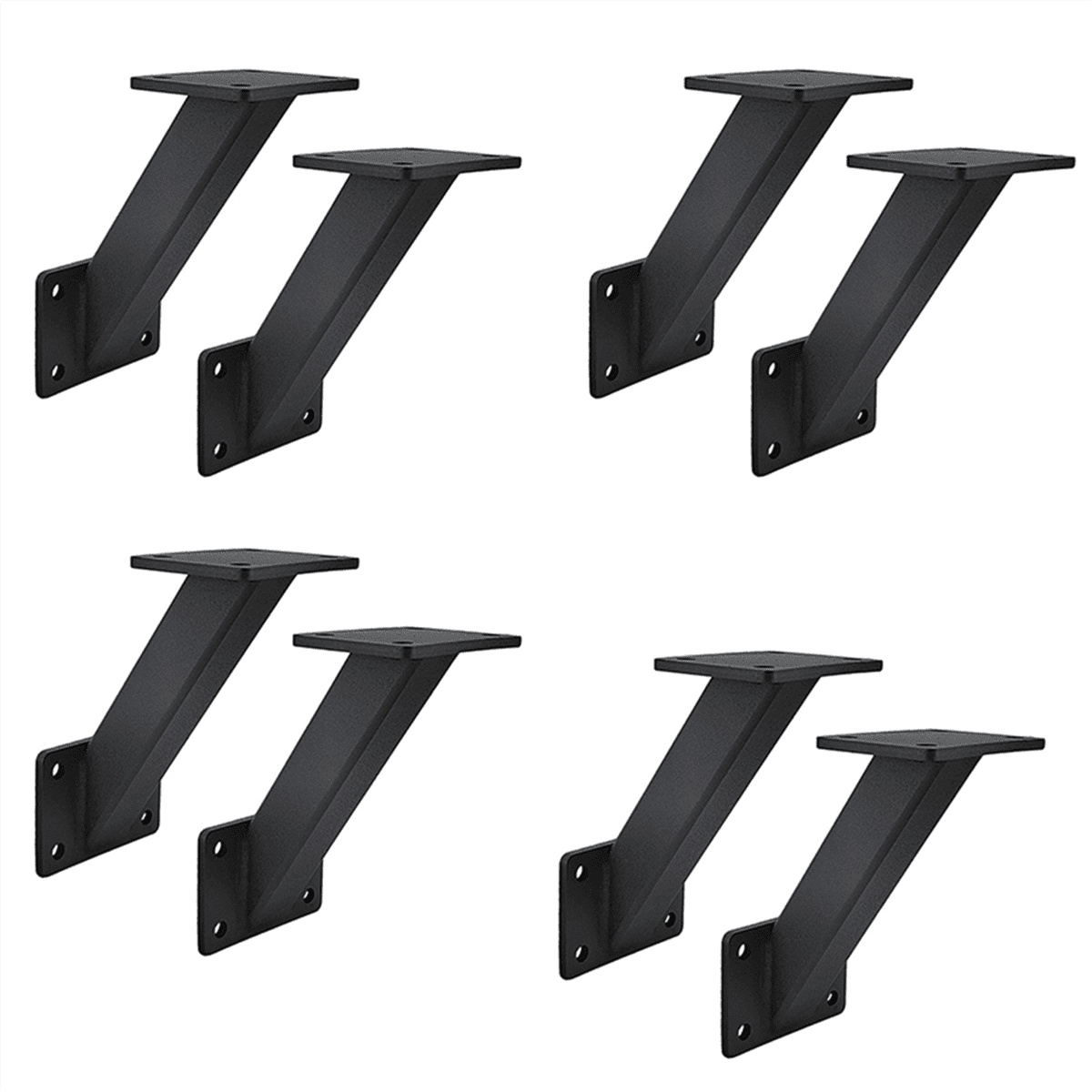 8PCS 45 Degree Angle Support Brackets for Wooden Structures Gazebos ...