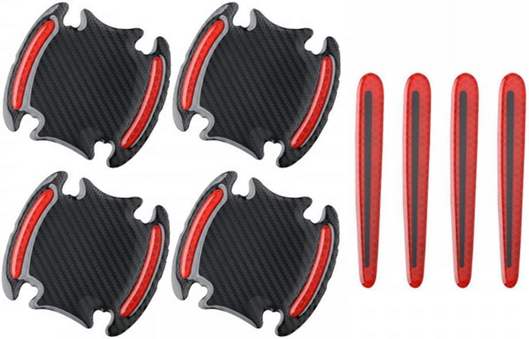 8PCS Car Door Handle Sticker, Car Door Cup Protector Reflective Car ...