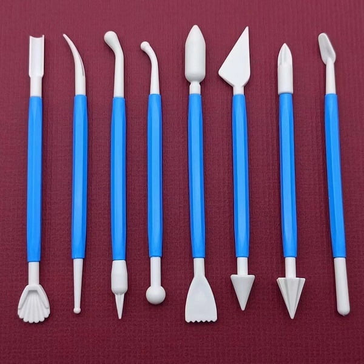 8PCS Clay Sculpting Tools Kit - Easy to Use Double-Ended Polymer ...