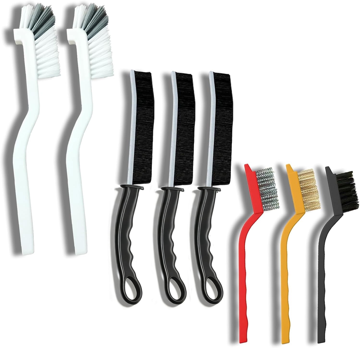 8PCS Cleaning Brush Set, Multi Purpose Gap Brush for Kitchen,Bathroom ...