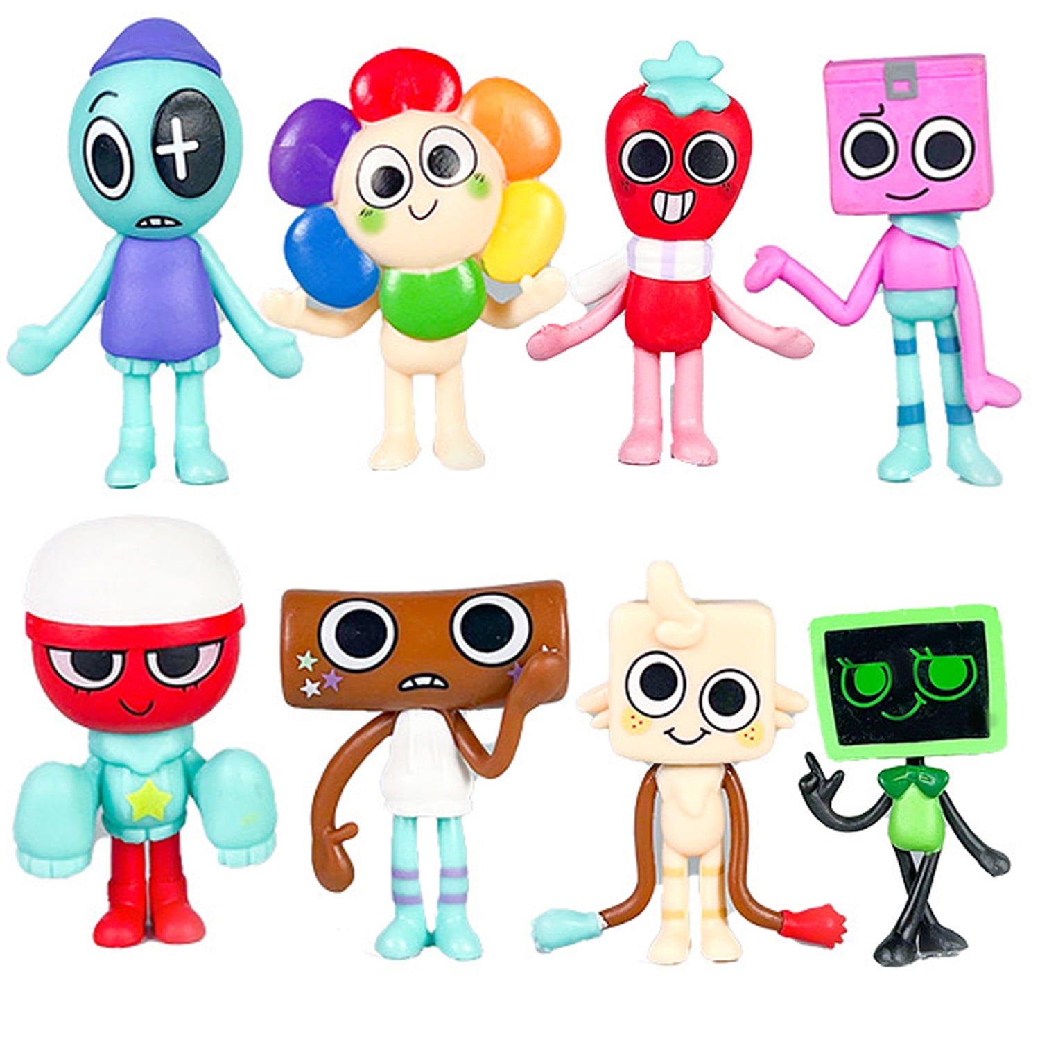 8PCS Dandy's World Action Figures, 3.5 Inch Dandy's World Character ...