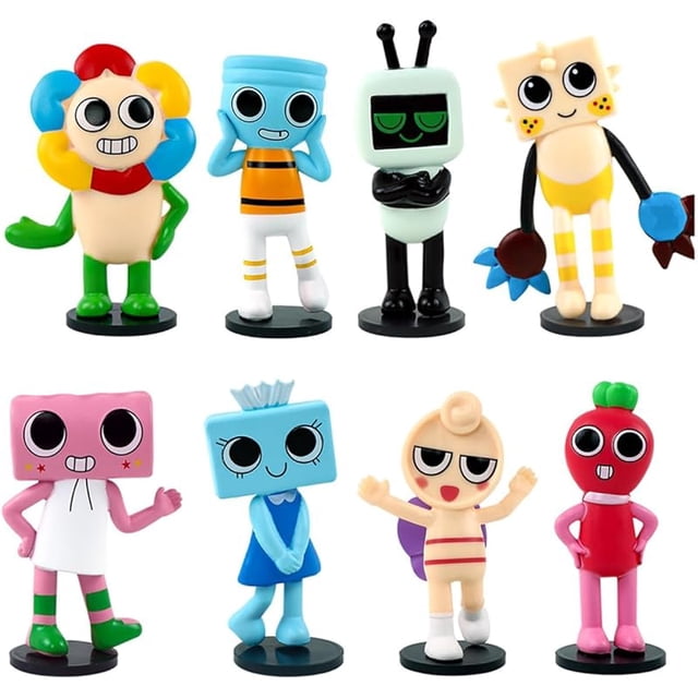 8PCS Dandy's World Action Figures, 3.5 Inch Dandy's World Character ...