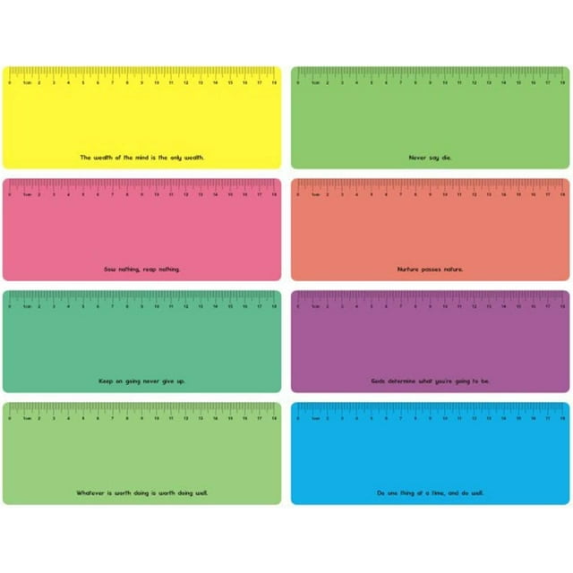 8PCS Dyslexia Overlay Ruler, Visual Aids Window Reading Ruler Overlays ...