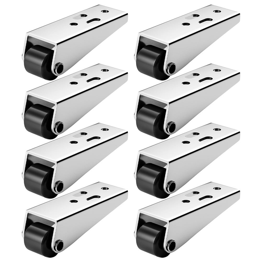 8PCS Furniture Caster Sliding Door Guide Wheel Directional Roller ...