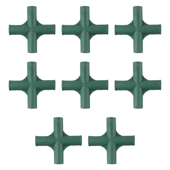 8PCS Greenhouse Building Fittings Frame Connectors For Flower Stands ...