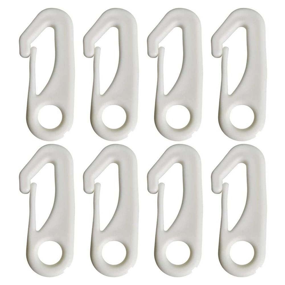 8PCS Heavy Duty Flagpole Snap Hook Clips Flag Pole Attachment ...
