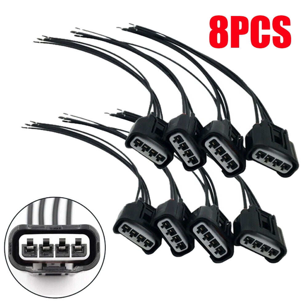 8PCS Ignition Coils Connector Plug Harness Fit for Lexus RX350 Toyota ...