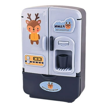 HAOAN Mini Fridge Toy Set with Accessories Kitchen Furniture Food Toys ...