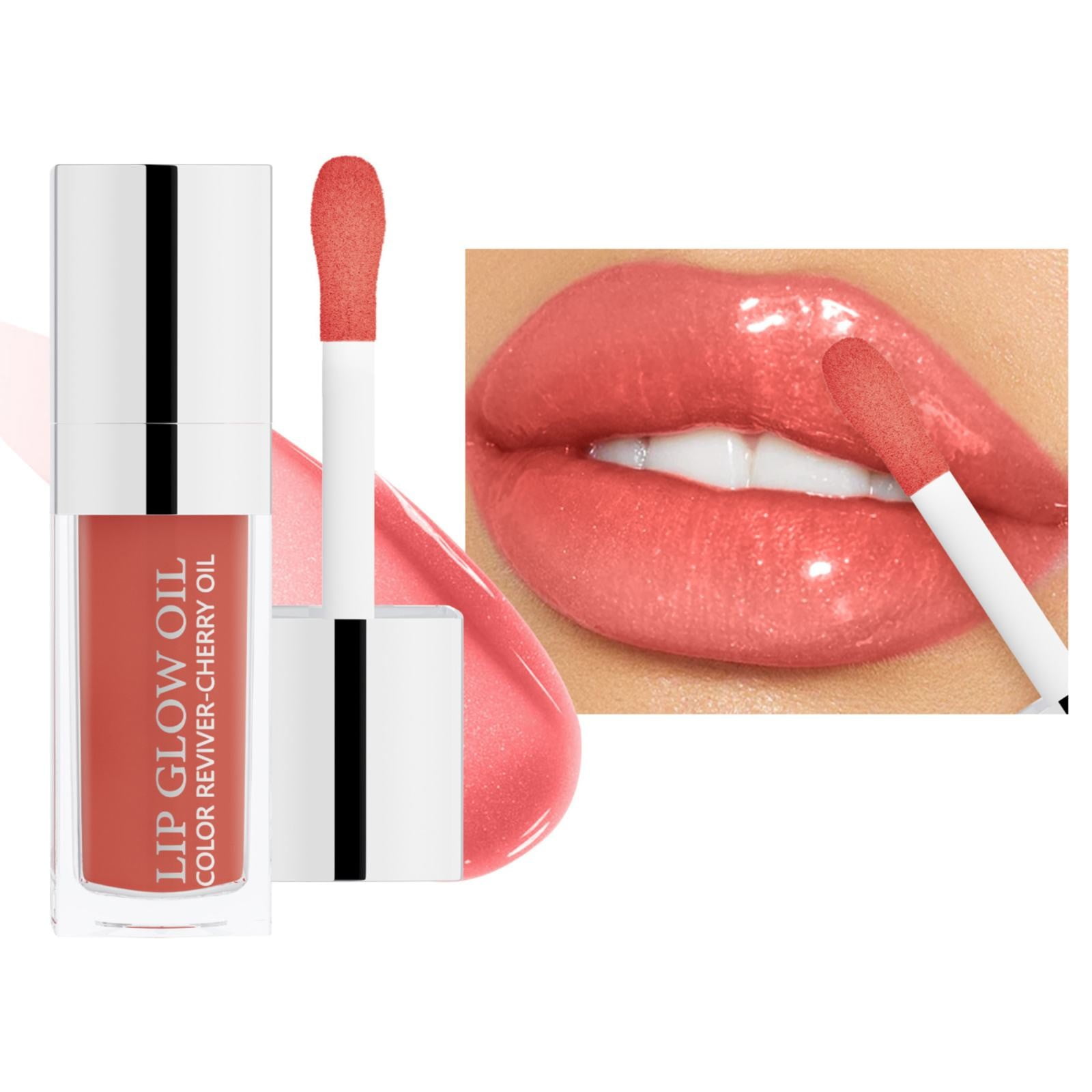 8PCS Lip Oil Light Lipgloss Set Moisturizing Hydrating Lip Glow Oil Lip ...