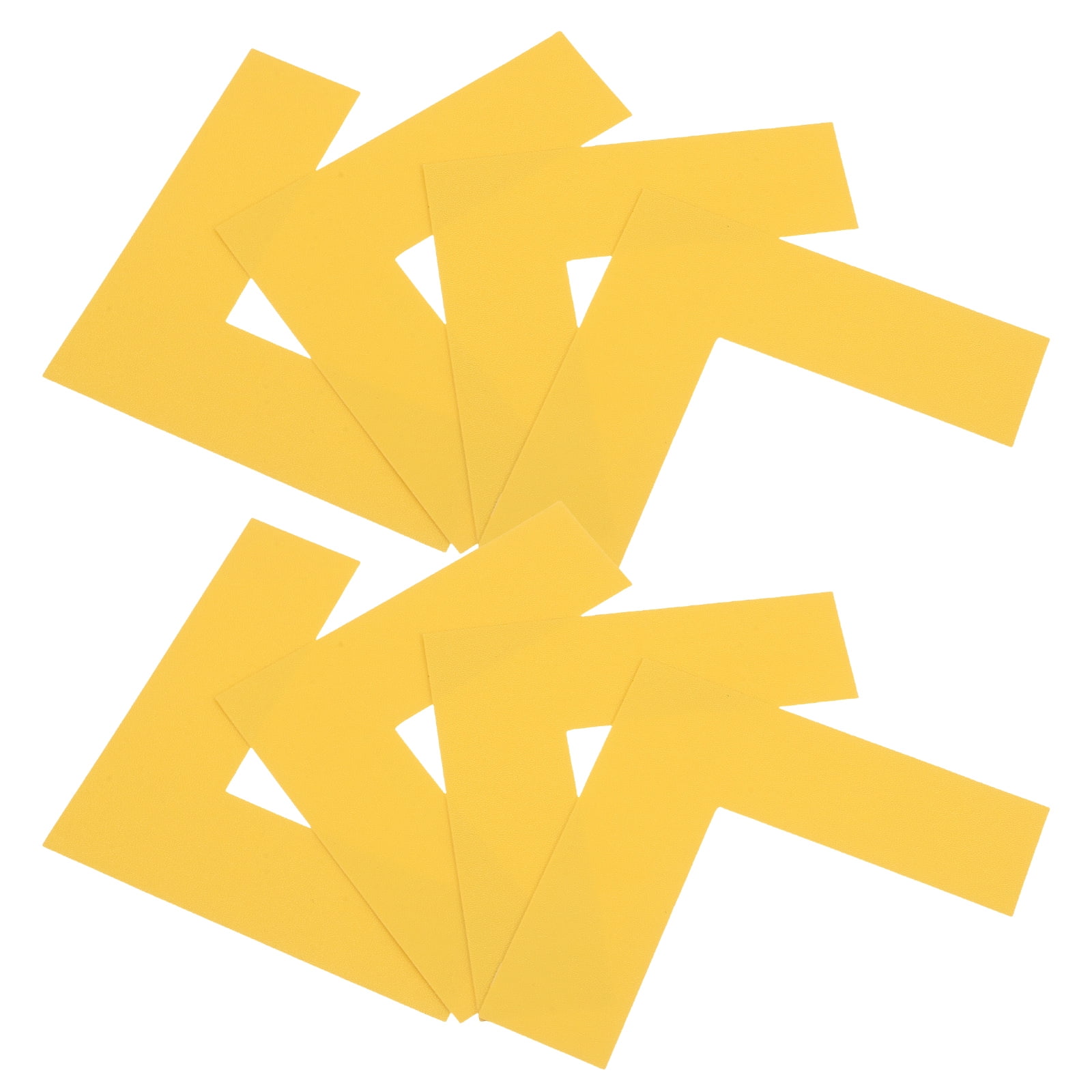 8PCS Location Marking L Shaped Corner Corner Floor Marker Rounded ...