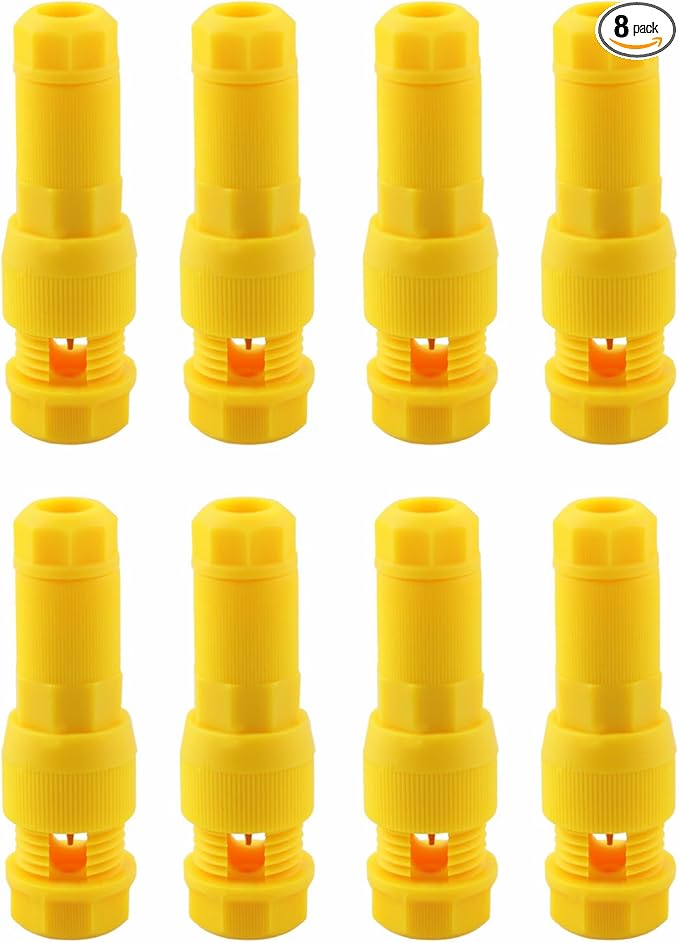 8PCS Low Voltage Landscape Lighting Wire Connector Set Nylon Yard Light ...