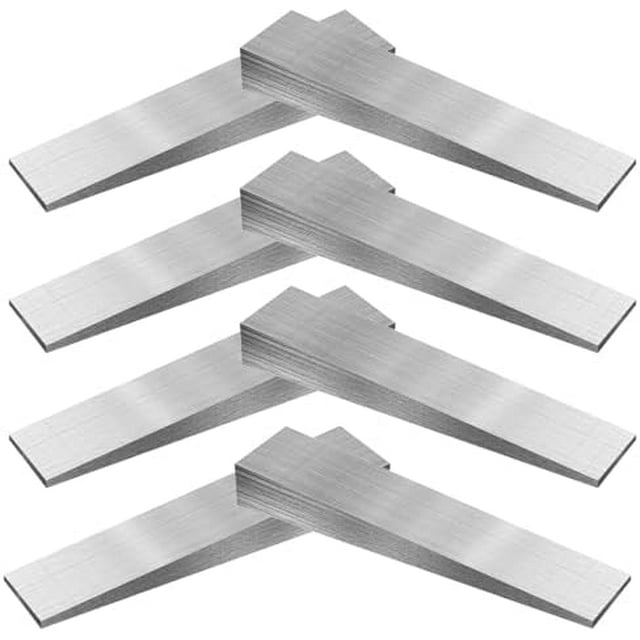8PCS Metal Wedge Shims Triangle Flange Wedge Steel Wedges for Welding ...