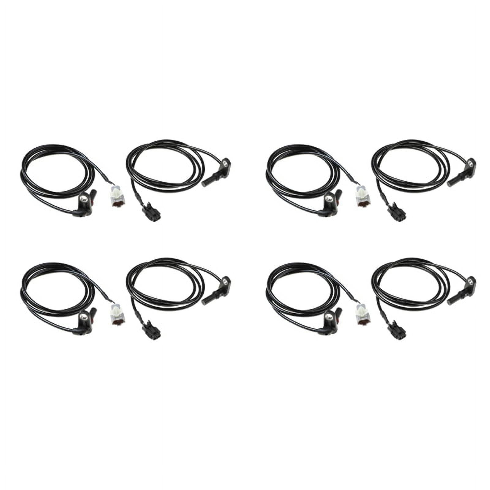 8PCS New ABS Wheel Speed Sensor MK585279+MK585280 Rear Left and Right ...