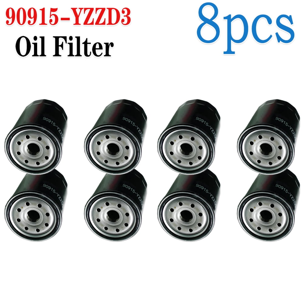 8PCS New Engine Oil Filter for Toyota Tacoma Tundra 4Runner - 90915 ...