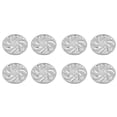 8PCS Oyster Plate Stainless Steel Oyster Plates Shell Shaped Durable ...