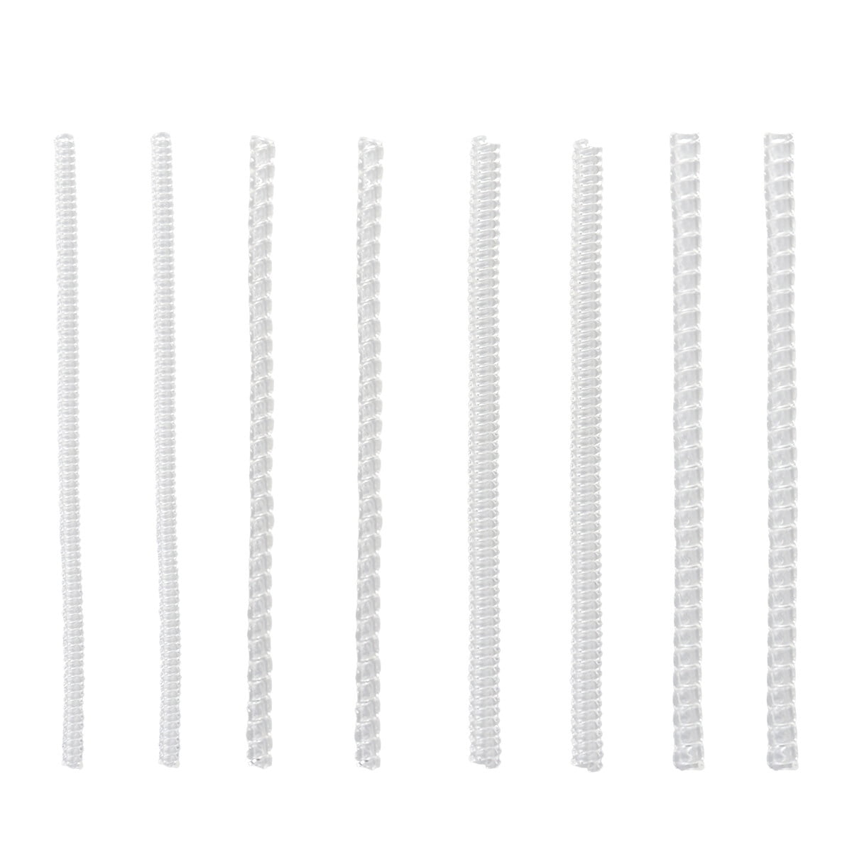 8PCS Ring Size Adjuster Ring Guard Spiral Tightener Ring Resizer Sizer ...