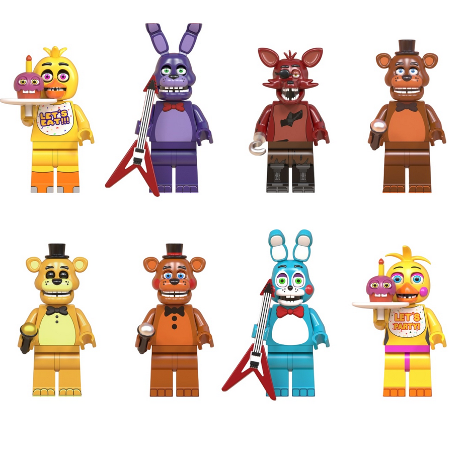 8PCS/Set Five Nights at Freddy's Action Figures FNAF Action Figures ...