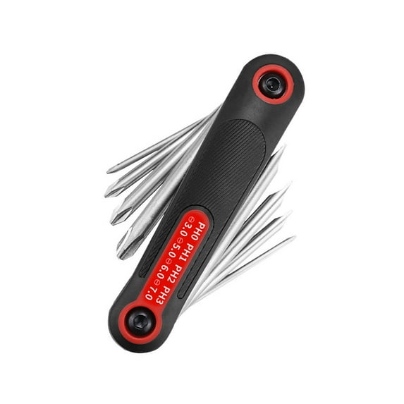 8PCS Star Hexagon Key Set Heat Treated Carbon Steel Foldable Hexagon ...