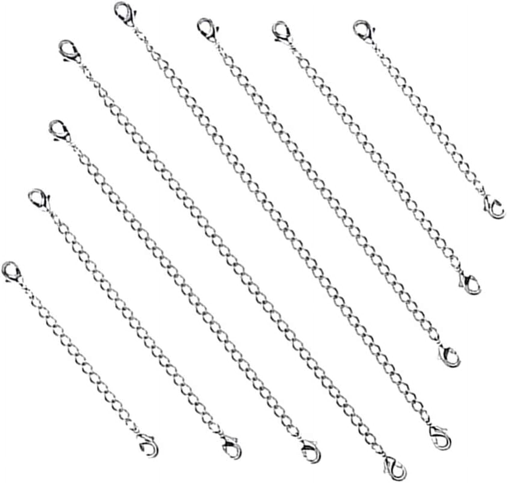 JESOT Sterling Silver Chain Extenders, Necklace Bracelet Anklet ...