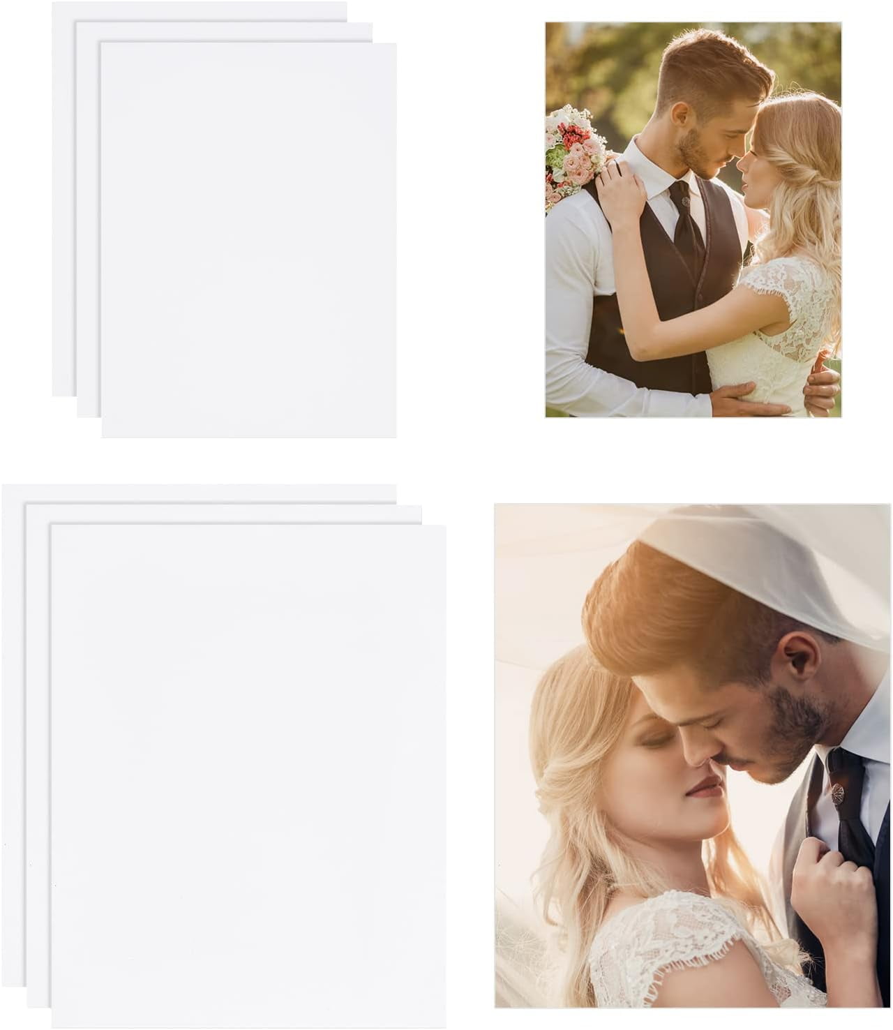 8PCS Sublimation Aluminum Photo Panel Blank Metal Aluminum Sign ...