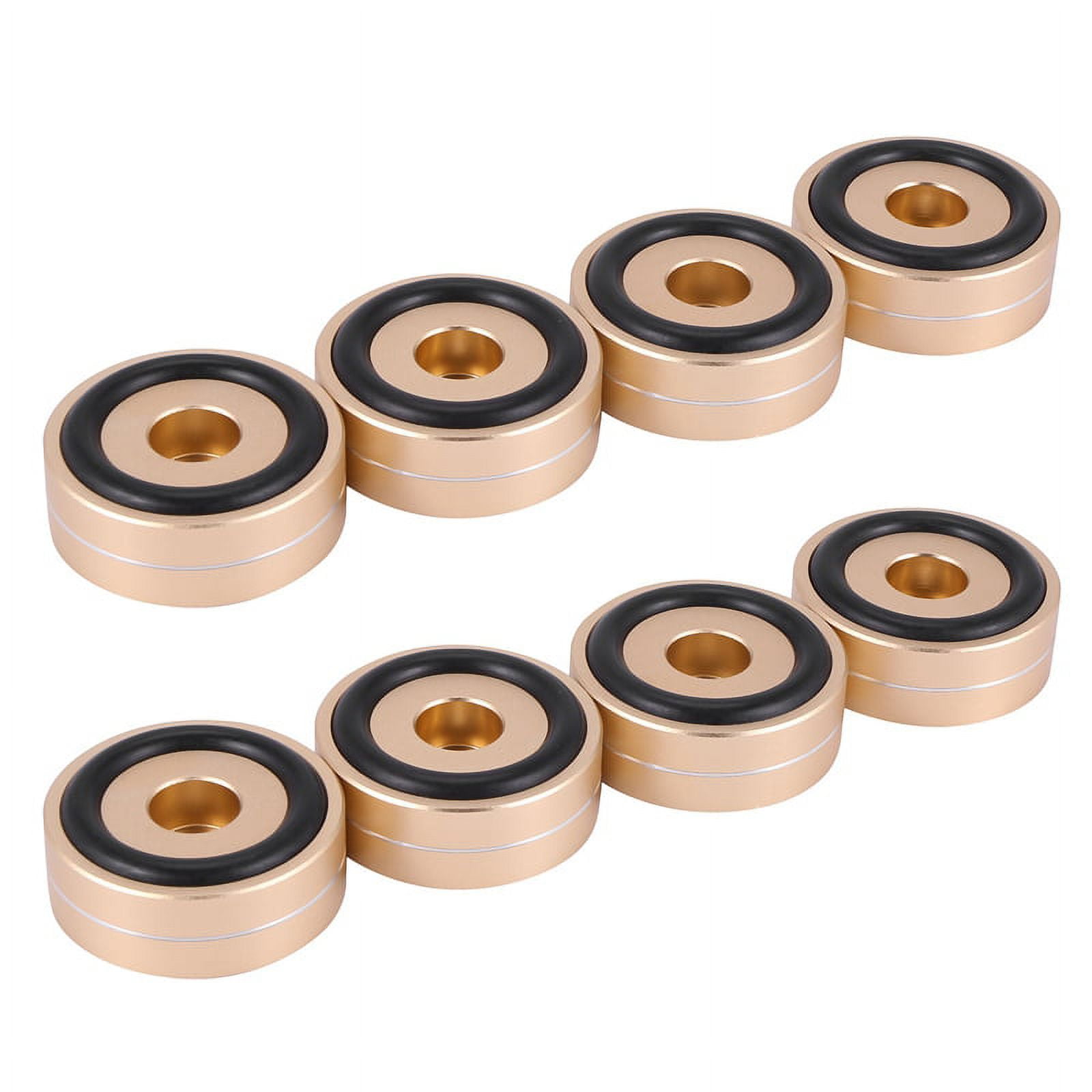 8PCS Turntable Isolation Feet Pads Aluminum Speaker Spikes Stand Foot ...