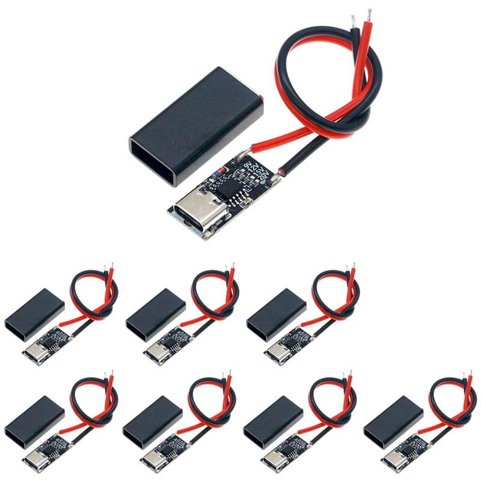 8PCS USB-C PD3.0 Trigger Charging Module PD/QC Decoy Board Fast Charge USB Type-C 9V 12V 15V 20V ...